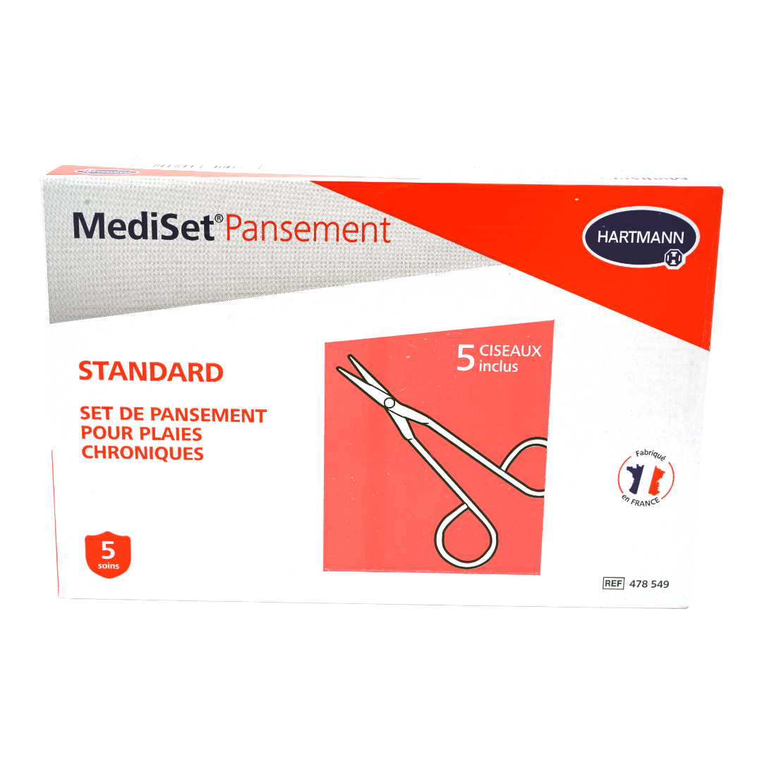 Mediset Pansement Standard + 5 Ciseaux