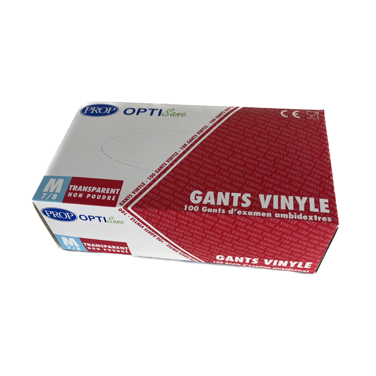 Gants Vinyle Non Poudré Médium