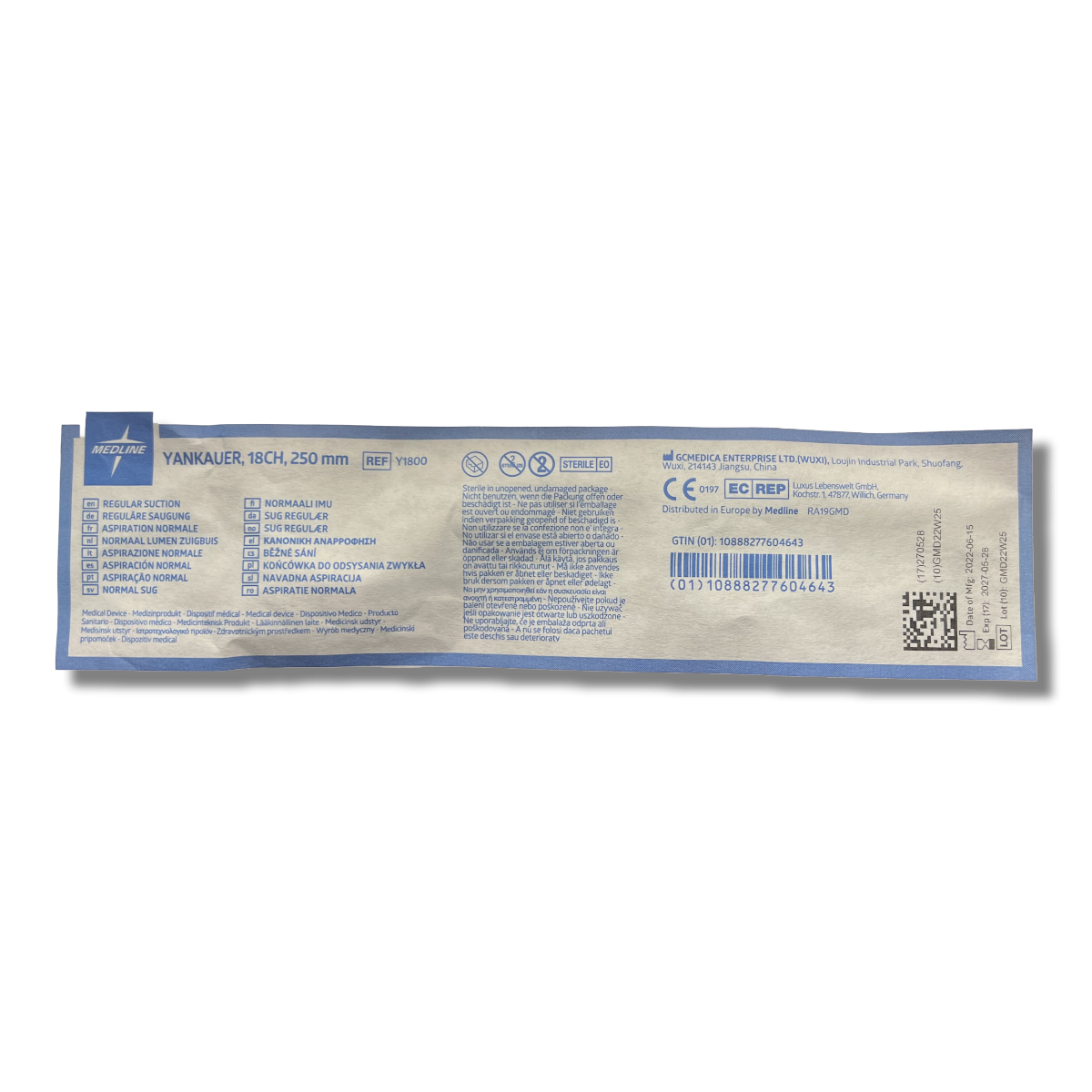 Sonde Aspiration Yankauer Ch18