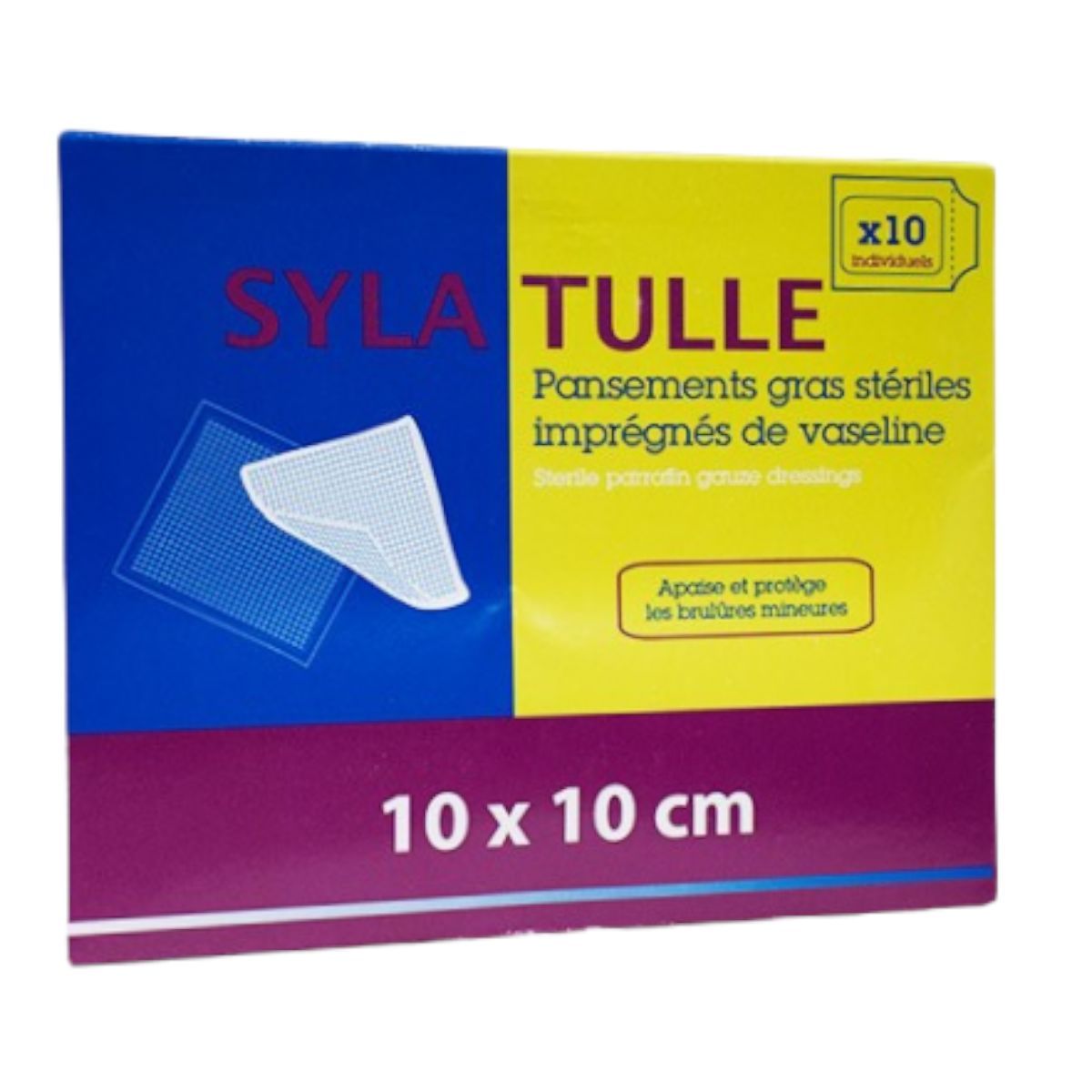 Tullegras Sylamed 10 X 10 Cm Boite De 10