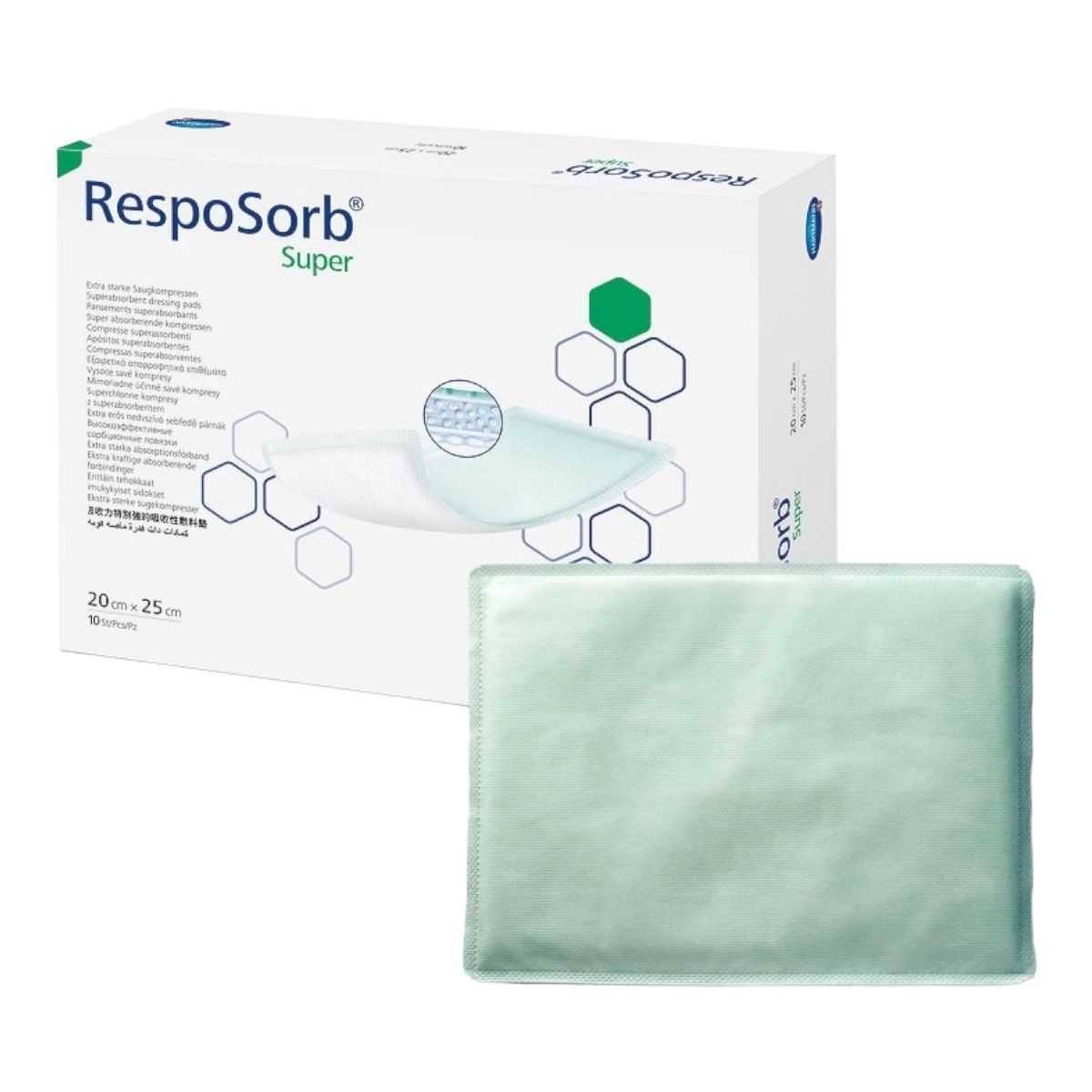Resposorb Super Pans Sup Abs 20X25Cm B/10